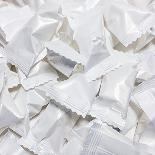 Candy Envy White Buttermints, 13 oz. Bag, Individually-Wrapped Mints ...