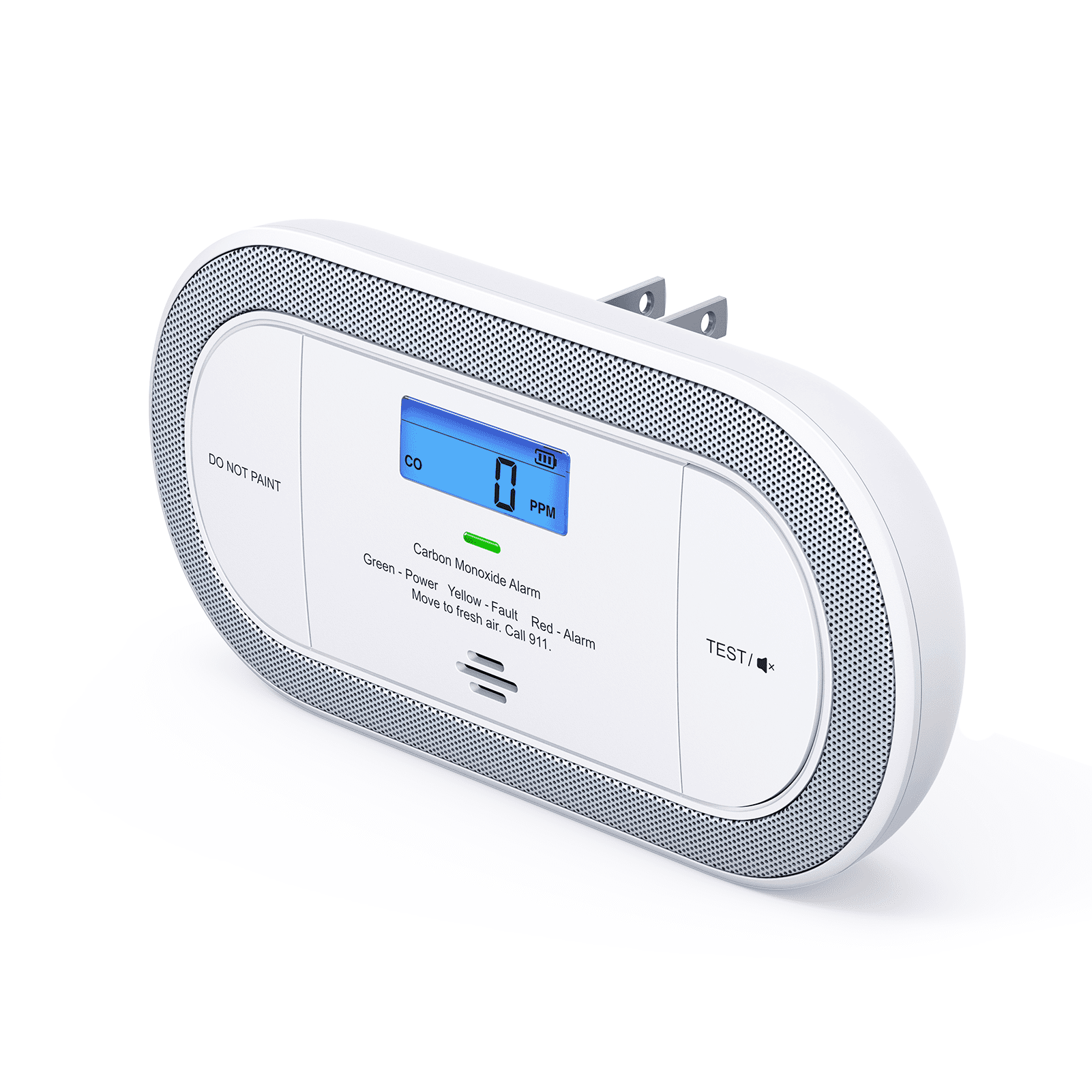 X-Sense Carbon Monoxide Detectors, with AAA Battery Backup, Wi-Fi Plug ...