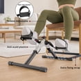 Folding Pedal Exerciser Mini Exercise Bike Under Desk Bike for Arms and ...