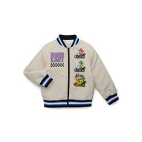 Mario Kart Boys Bomber Jacket, Sizes 4-12 - Walmart.com