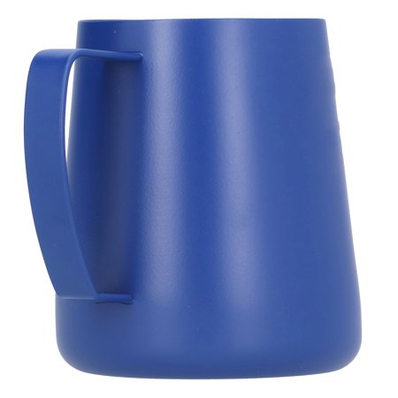 Froth Pitcher, Coffee Pitcher Dark Blue Swan Pattern Stainless Steel ...