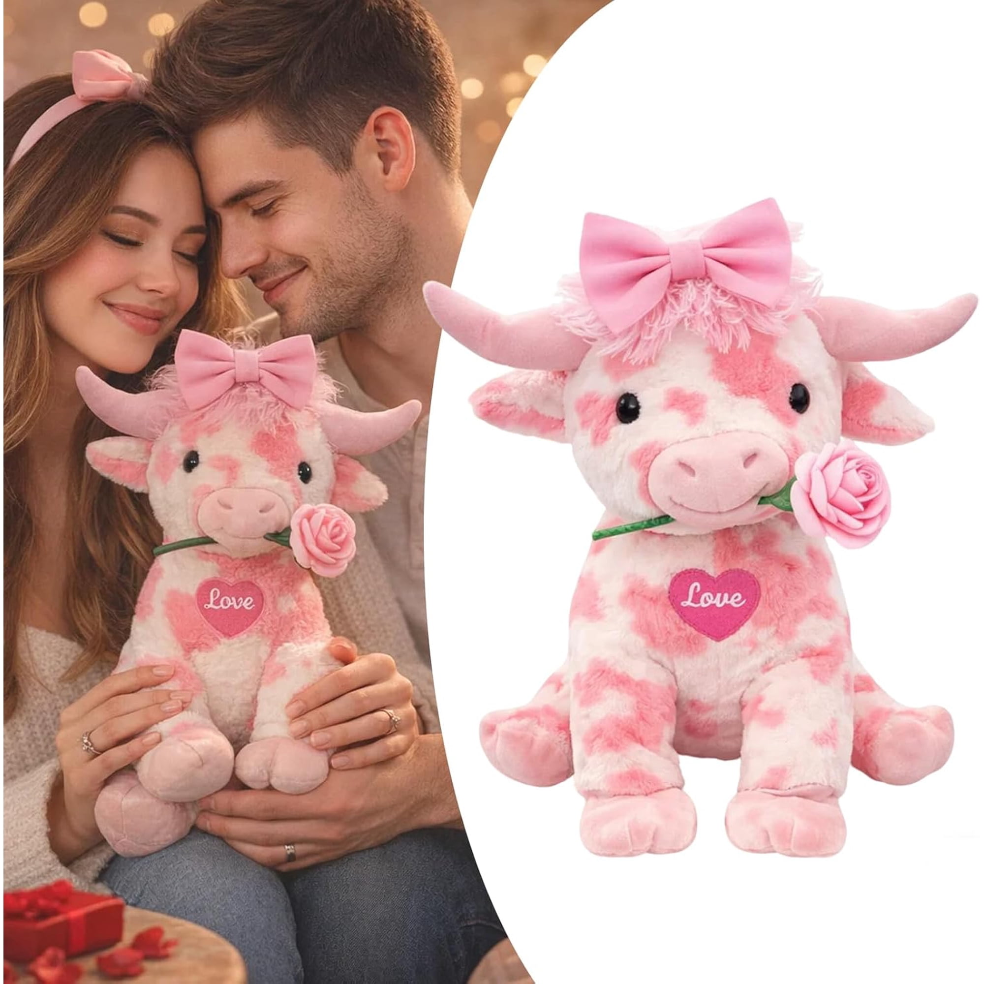 Click here for Songying Highland Cow Plush Stuffed Animal  Cute P... prices