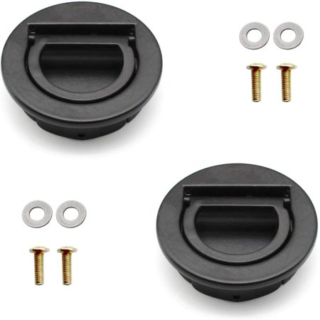 TILIYHELLO 2 Pieces Flush Hatches, Boat Hatch Handle with Installation ...