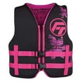Full Throttle Youth Rapid-Dry Life Jacket - Pink/Black - Walmart.com