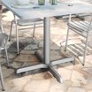 Furniture of America Modu Solid Wood Black Coffee Table Base Legs (Set ...
