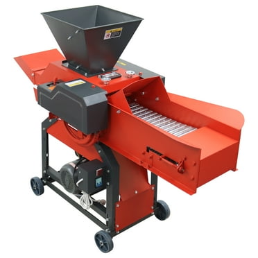 INTSUPERMAI Electric Hay Cutter 220V Livestock Farm Chaff Crushing ...