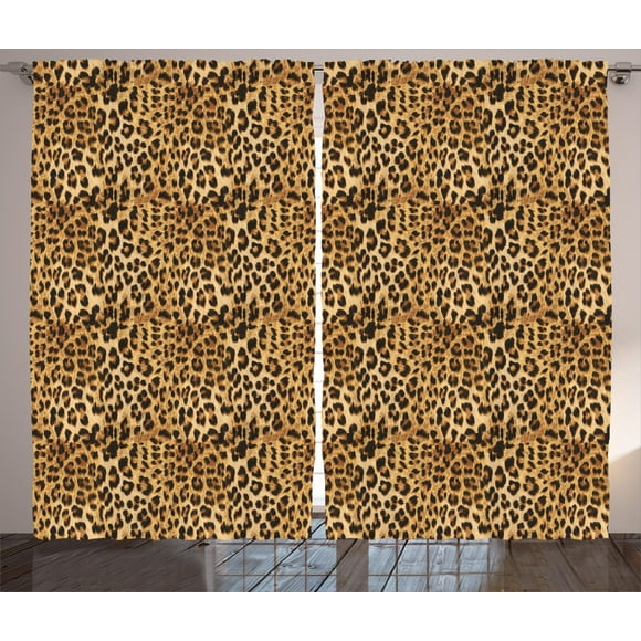 Leopard Curtains