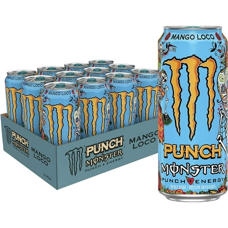 Punch Monster Mango Loco 473ml, 180 Cases | Walmart Canada
