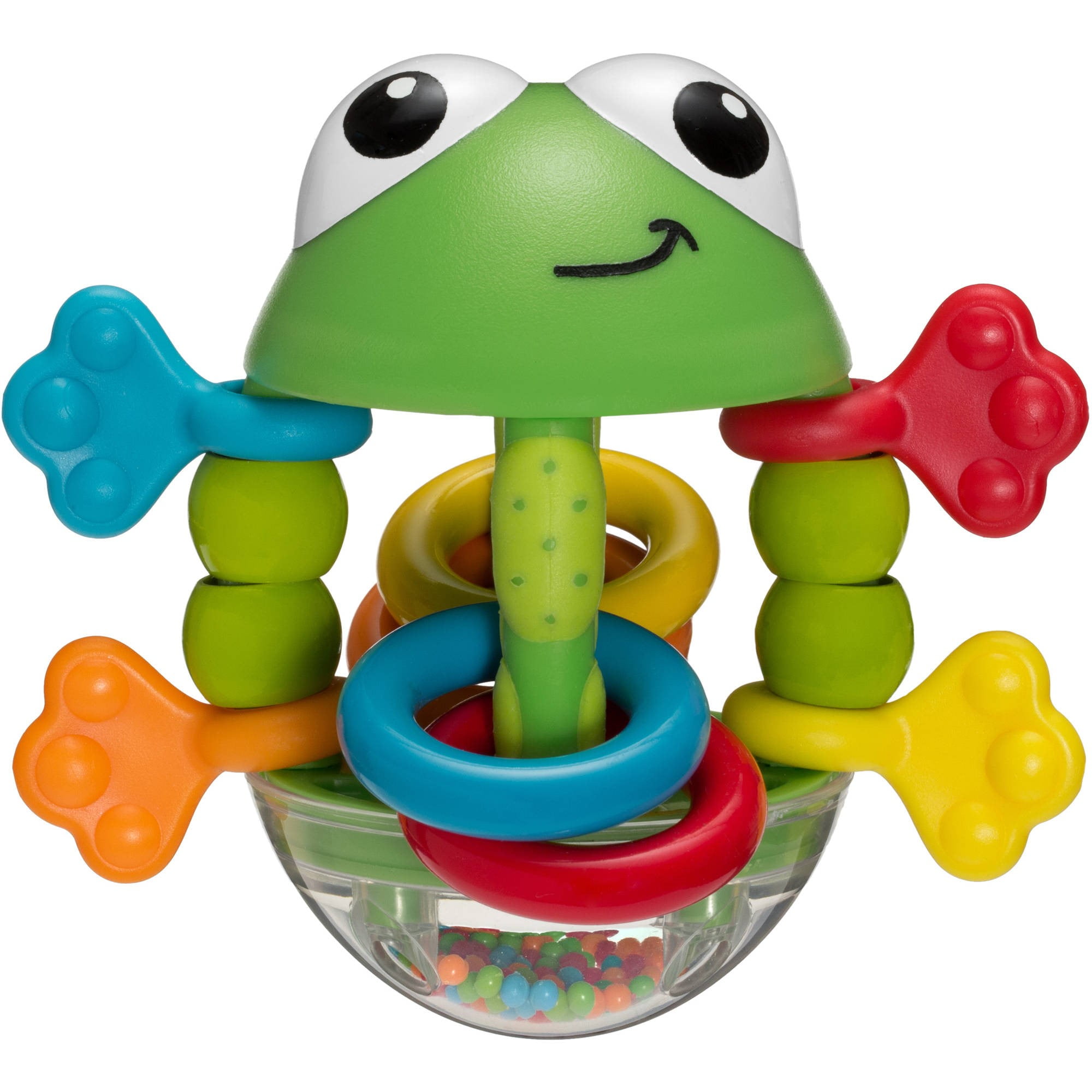 Infantino Topsy Turvy Flip Flop Frog Rattle - Walmart.com