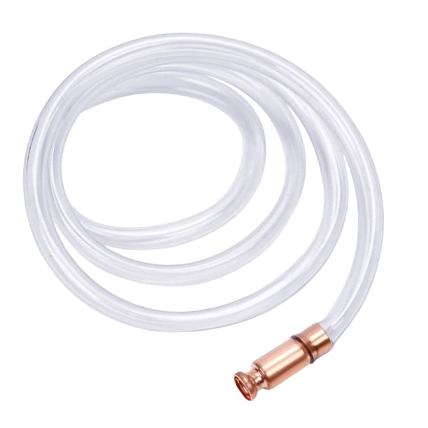 Transemion Self Priming Fuel Siphon Hose Water Oil Transfer Tube ...