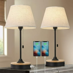 Two Pull Chain Table Lamps