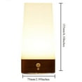 Cordless, Timer Operated LED Bedside Table Lamp, Motion-Activated ...