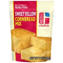 Martha White Gladiola Sweet Yellow Cornbread Mix, Dry Package, 7 Oz ...