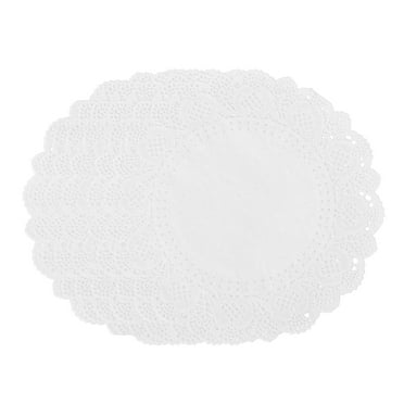 White Lace Paper Doilies - 10 inch Round Paper Doilies - Disposable ...