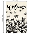 11×18 Inch Spooky Halloween Yard Flag, Happy Halloween Welcome Flag ...