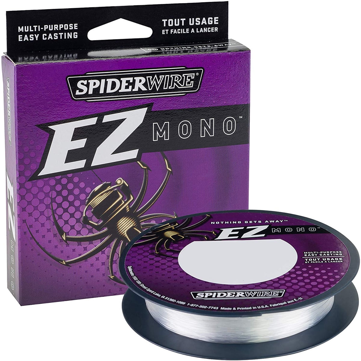 SpiderWire EZ Mono Monofilament Fishing Line - Walmart.com