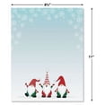 Christmas Gnomes Stationery - Holiday Letters, Printer Paper, 25 Sheets ...