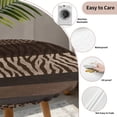 Animal Print Round Tablecloth for 45-54 Inch Tables,Fitted Table Cover ...
