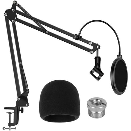 EAYY Mic Stand for Blue Yeti, Heavy Duty Microphone Stand with ...