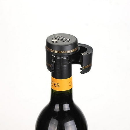 Lepai Wine Bottle Lock Three-digit Combination Lock Wine Bottle Cap ...