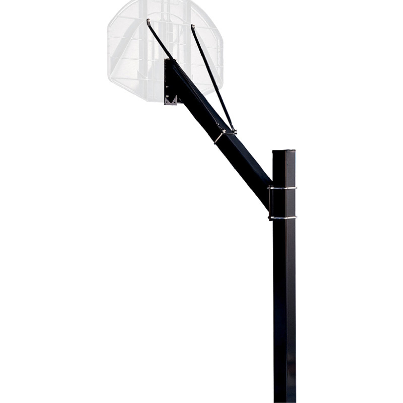 Spalding Basketball Pole with Fixed Extension Arm - Walmart.com