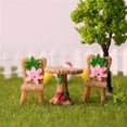 Miniature Table And Chairs Set Fairy Garden Mini Garden Furniture Set ...