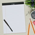 Pen + Gear Legal Pad, 8.5" x 11.75", 50 Sheets, Wide Ruled, White ...