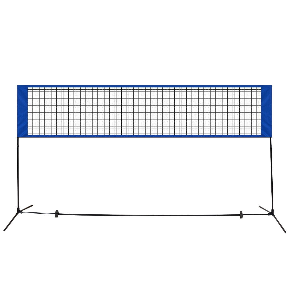 Gymax Portable Badminton Beach Volleyball Tennis Training Net - Walmart.com