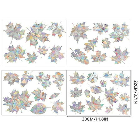 2 Sheets Cloud Window Clings - Anti-collision Window Decals To Save ...