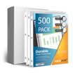 DIY.STORE 9.25 x 12 Sheet Protectors, 600 Pack with Reinforced 11-Hole ...