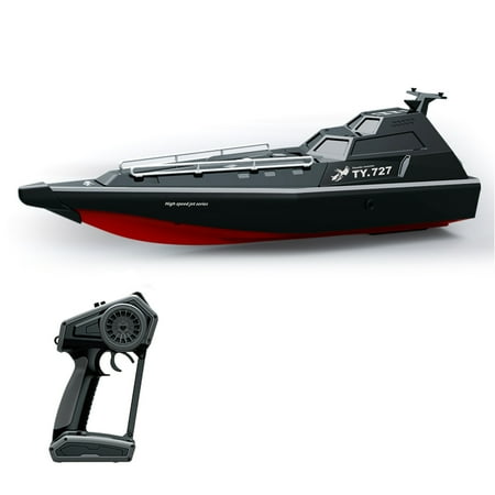 Remote Control Boat 2.4GHz High Speed 30km/h Turbojet Speedboat Remote ...
