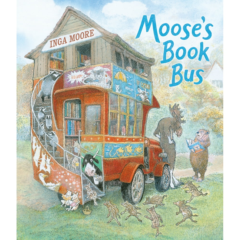 Moose's Book Bus (Hardcover) - Walmart.com - Walmart.com