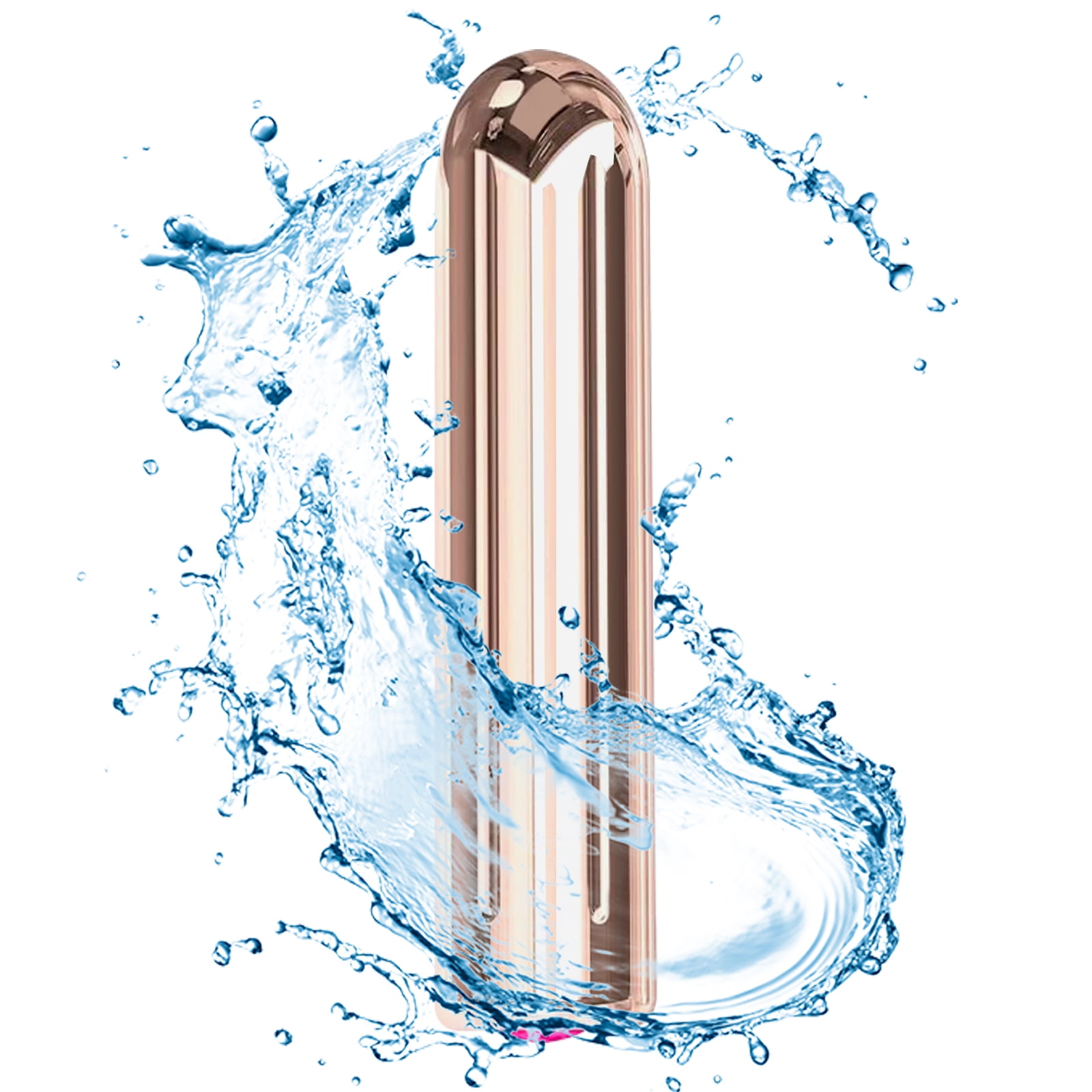 Mini Bullet Vibrator, XBONP Rechargeable G-spot Vibrator with 10 ...