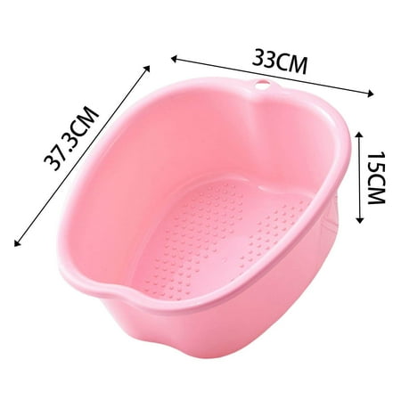 pitrice Foot Tub Large Plastic Portable Foot Bath SPA Basin for Toe ...