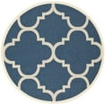Safavieh Courtyard Becky Quatrefoil Indoor/Outdoor Area Rug, 5'3" x 5'3 ...