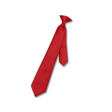 Solid Red Traditional Men's Necktie - Walmart.com