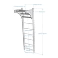 BenchK 111 Wall bars with adjustable pull-up bar - Walmart.com