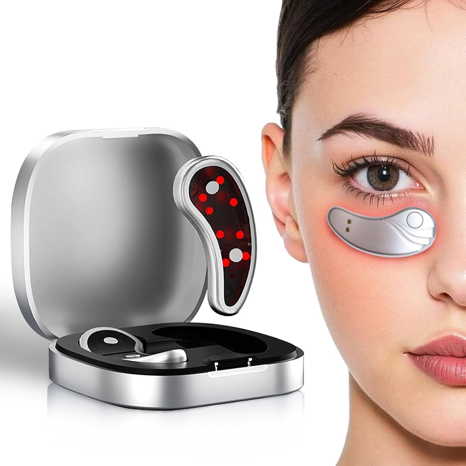Click here for Adho Red Light Therapy Eyes Massager Under-Eye Pat... prices