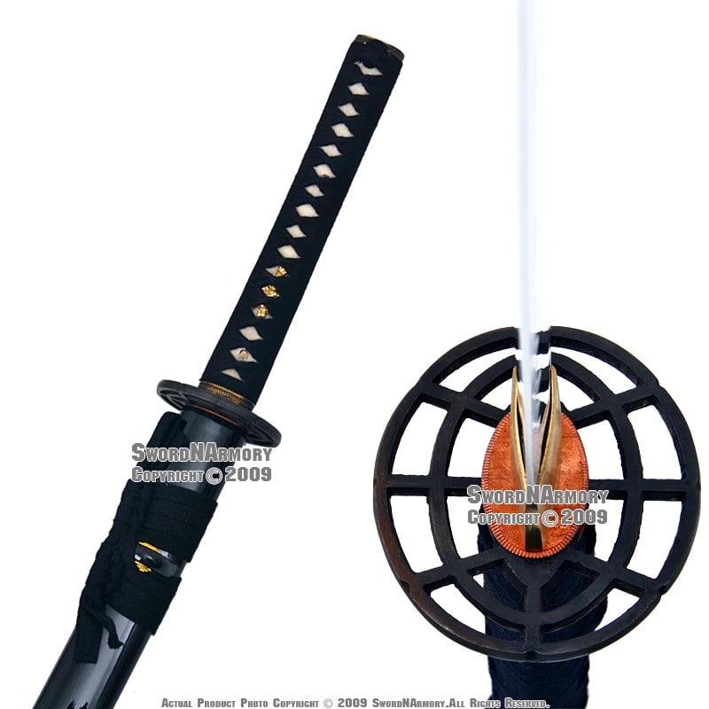 27" Blade Length Aluminum Iaito Unsharpen Training Katana Practice ...