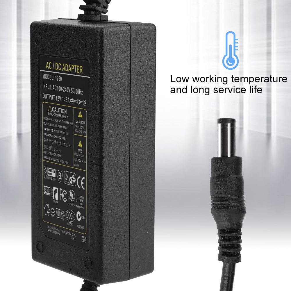 Click here for Rdeghly 12v 5a Ac / Dc Power Supply Adapter For Mi... prices