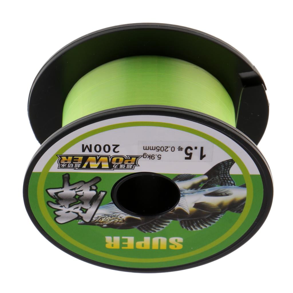 200m Invisible Casting Fishing Line Monofilament Mono Nylon Fishing ...