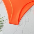Wreesh Womens Bikini Bottoms Cheeky Swimsuit Bathing Suit Bottoms Solid