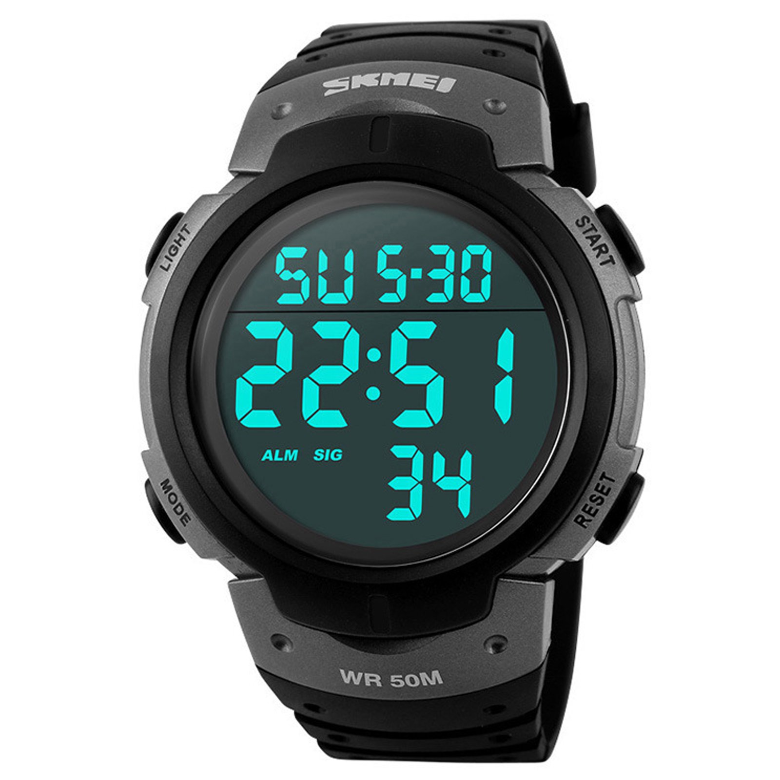 Digital Hand Watches Men
