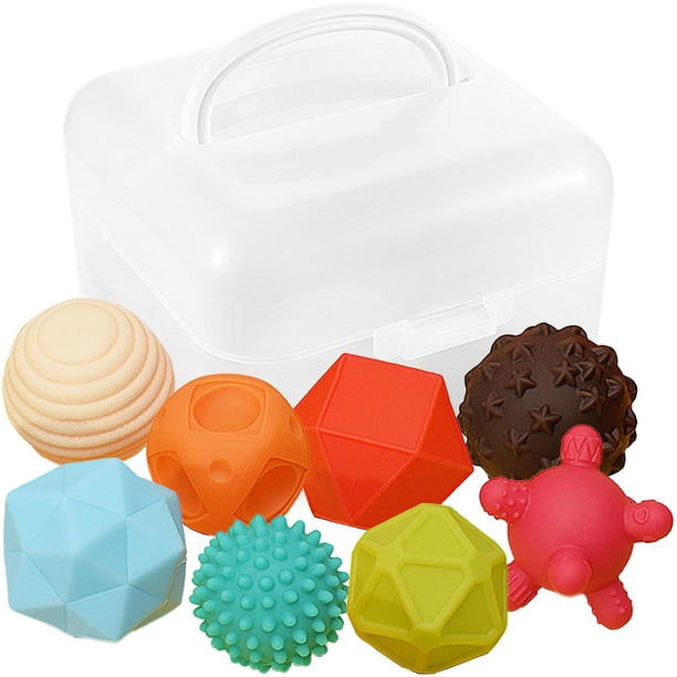 8 Pieces Texture Squeeze Ball For Children Over 6 Months Old For Stress ...