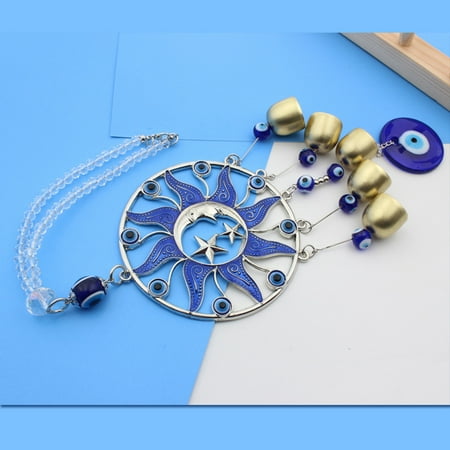 Kavoc Turkish Blue Eyes Amulet Wall Protection Hanging Lucky Pendant ...