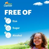 Claritin Kids Allergy Relief, 24hr Non-Drowsy, Bubblegum Flavored ...