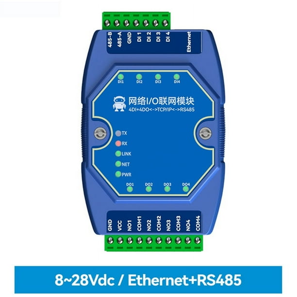 ME31-AXAX4040 ModBus Gateway 4DI+4DO CDEBYTE IoT Ethernet I/O Modem TCP Server RJ45 RS485 ...