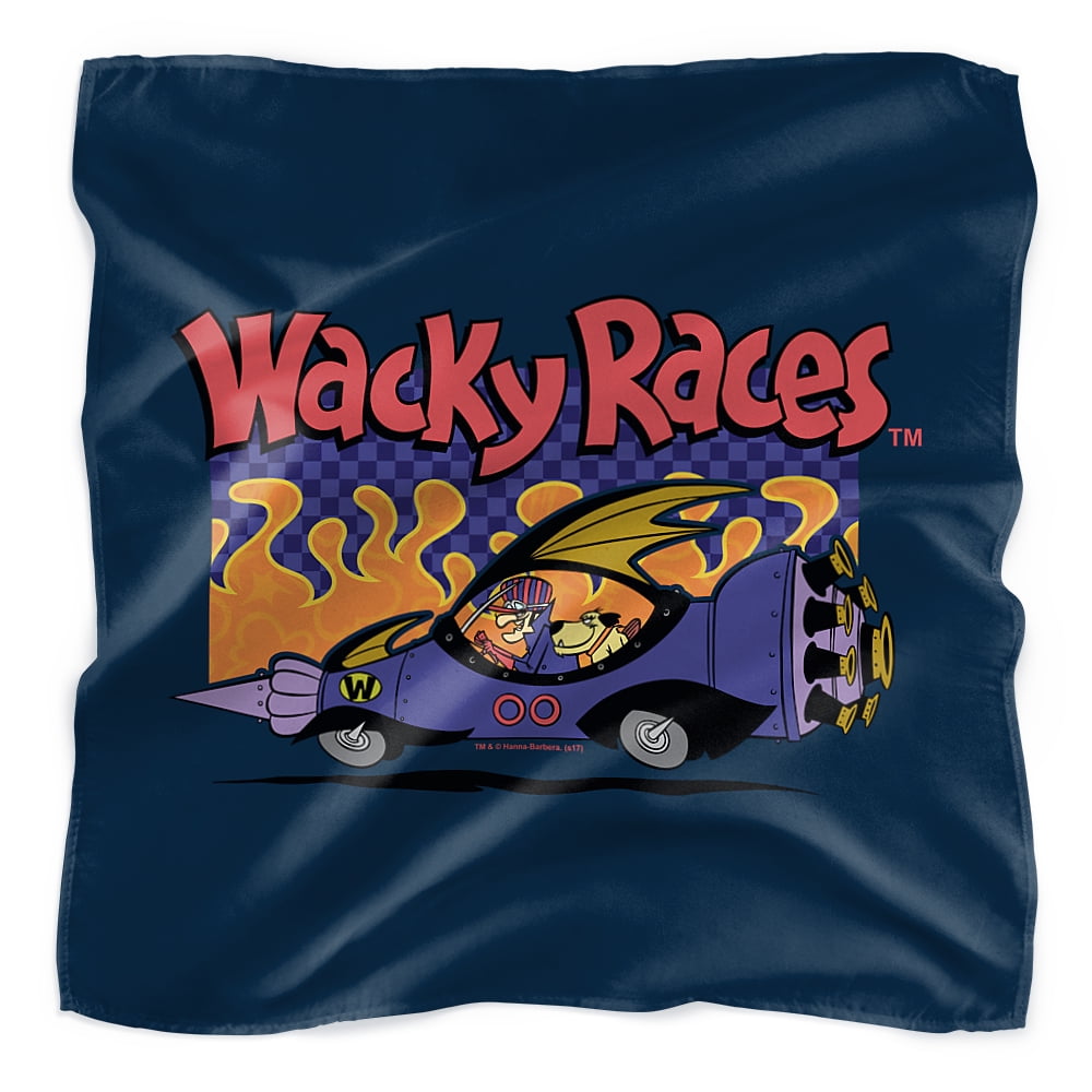 Wacky Races Race Car Bandana (21 in x 21 in) - Walmart.com