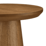 Bouclair Mango Wood Hourglass Side Table - Walmart.ca