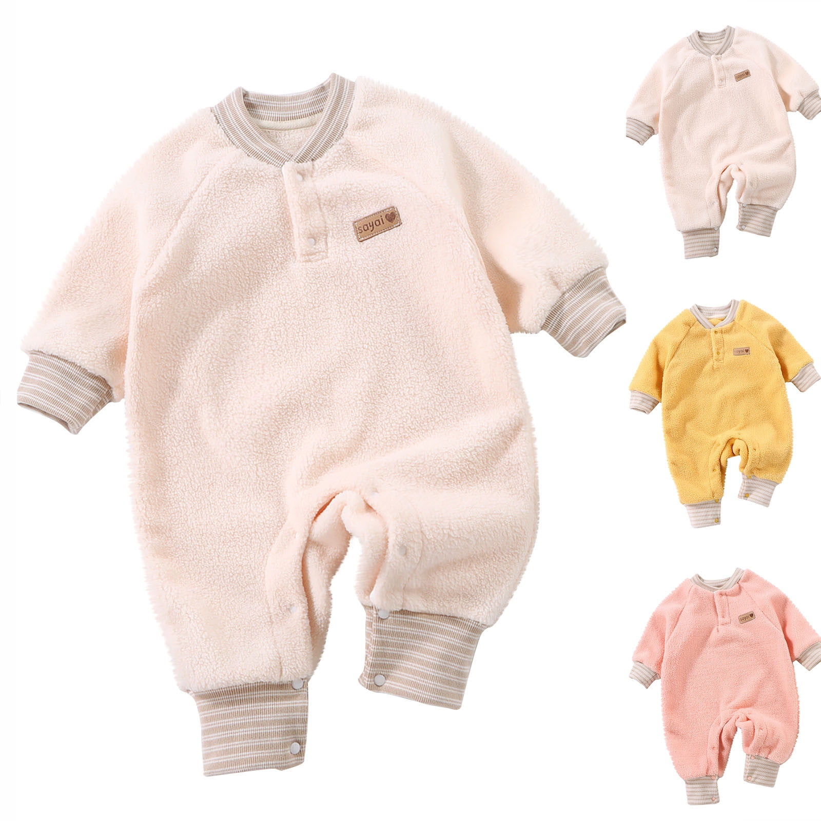 Click here for Zwiiyzr Baby Clothes Boys Girls Winter Jumpsuit Ro... prices